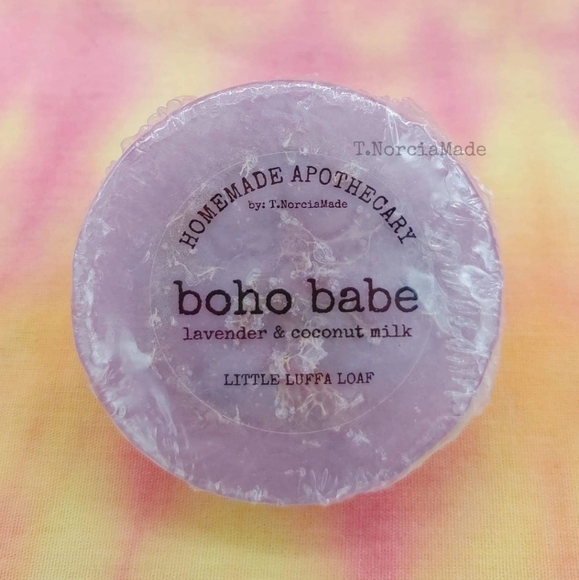 T.NorciaMade | Bath & Body | Boho Babe Little Luffa Loaf Lavender ...